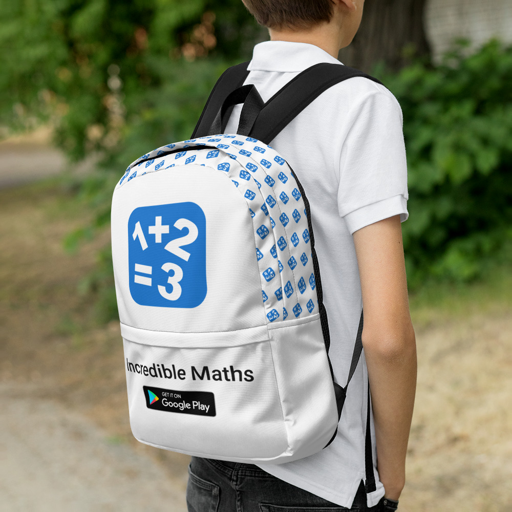 Incredible Maths Backpack - Incredible Maths
