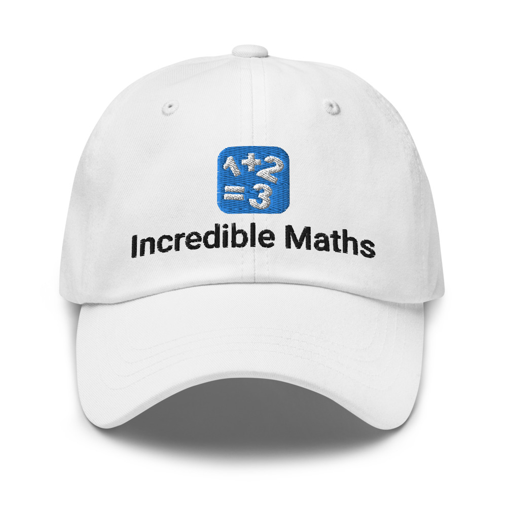 Incredible Maths hat - Incredible Maths