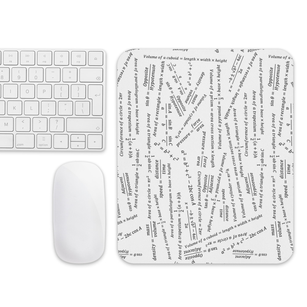 Maths formula mouse pad - Incredible Maths